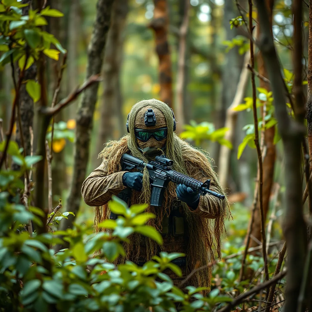 The Ghillie Suit: A Game-Changer in Tactical Gear : LevelUpTalk