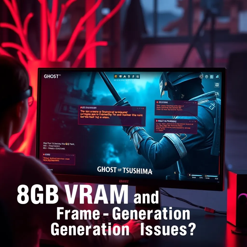 8GB VRAM and Ghost of Tsushima: Frame Generation Issues? : LevelUpTalk