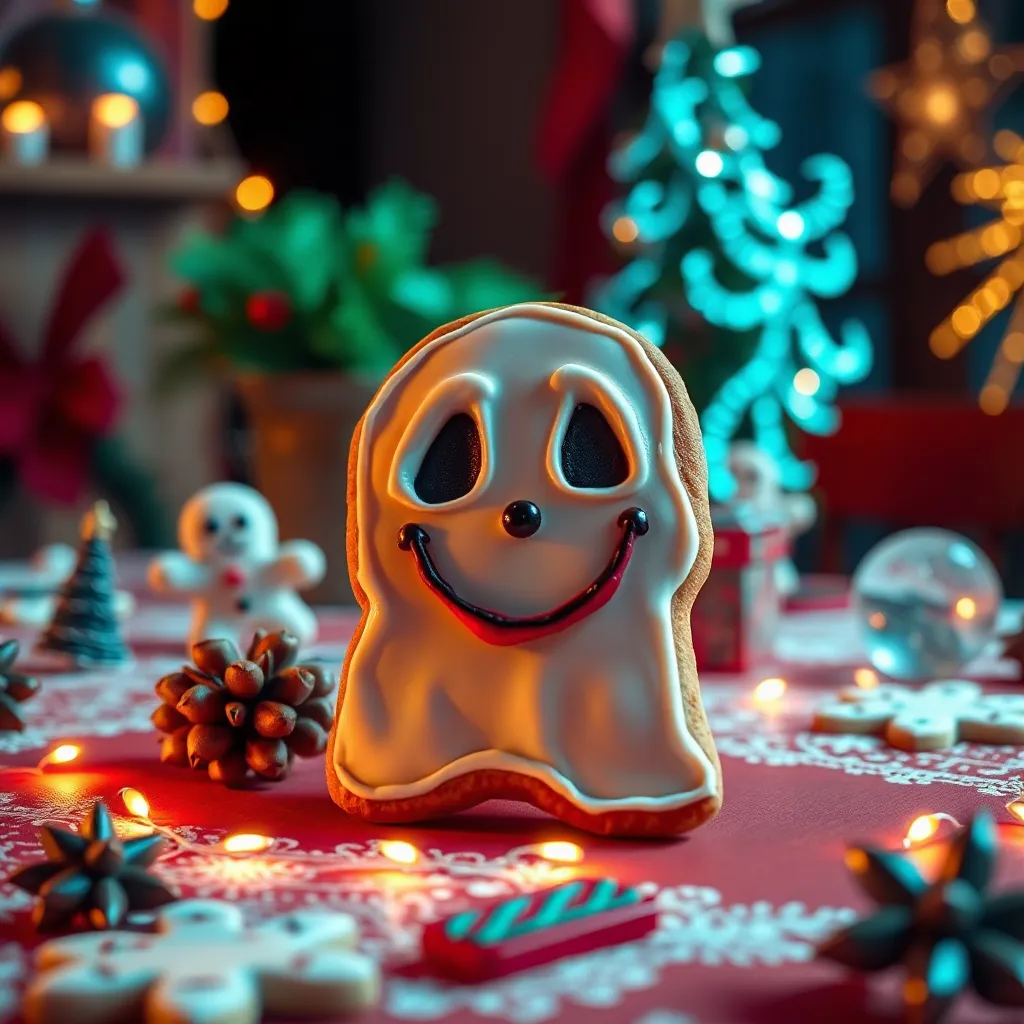Sneaking a Ghostface Surprise into Gingerbread Cookies : LevelUpTalk