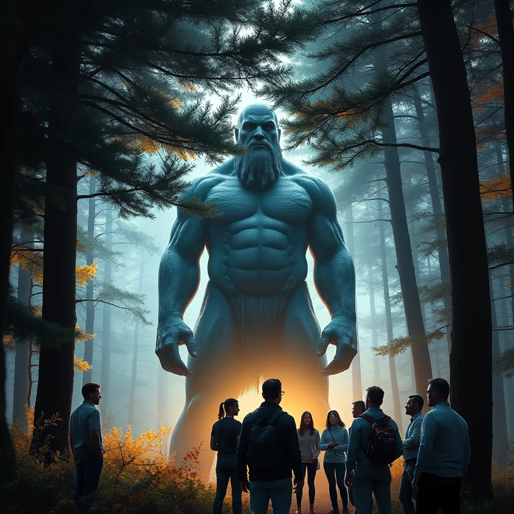 Mysterious Giant Draws Attention: Is He Sick? : LevelUpTalk