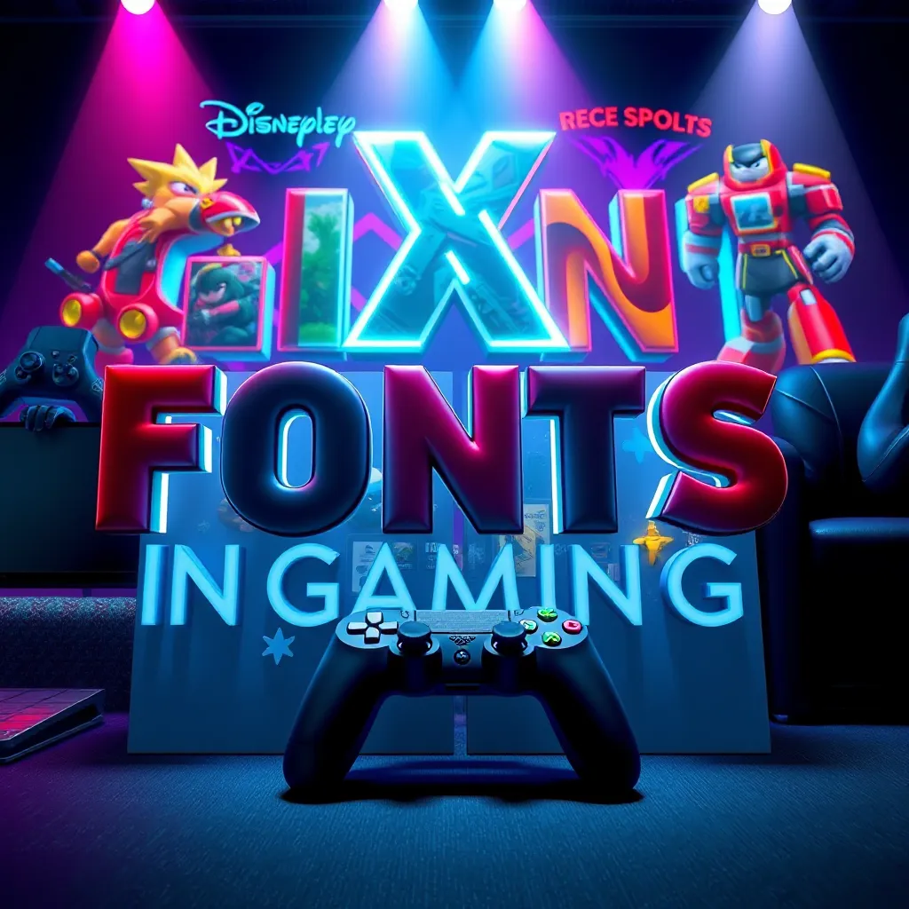 The Joy of Giant Fonts in Gaming: A Trend Revival : LevelUpTalk