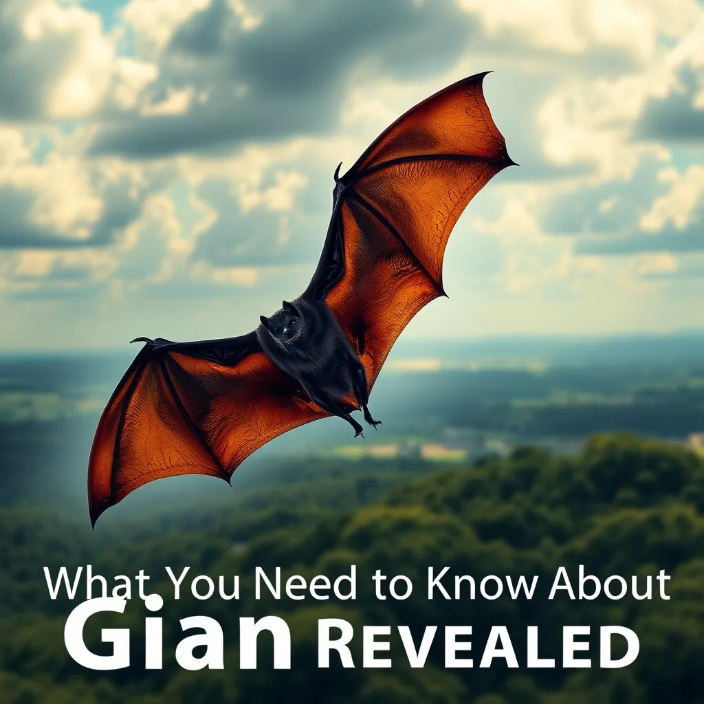 What You Need to Know About Giant Bats: Facts Revealed : LevelUpTalk
