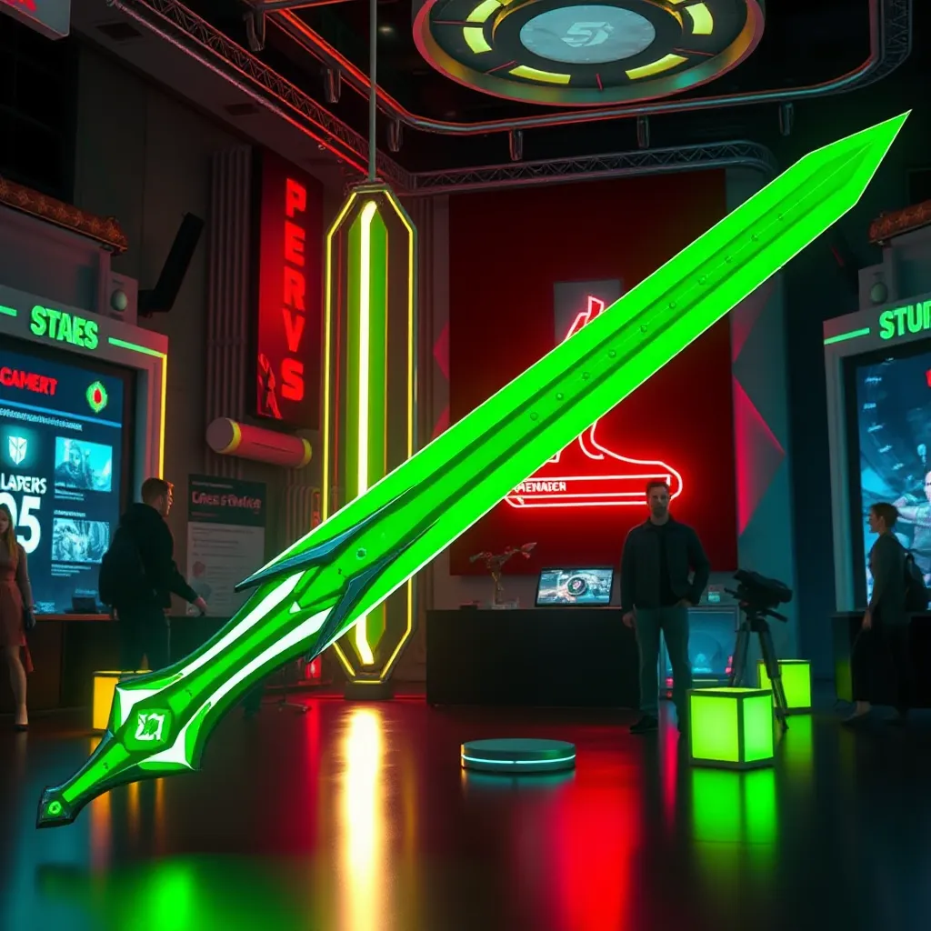 Exploring the Oddity of the Giant Green Sword: The Penetrator : LevelUpTalk