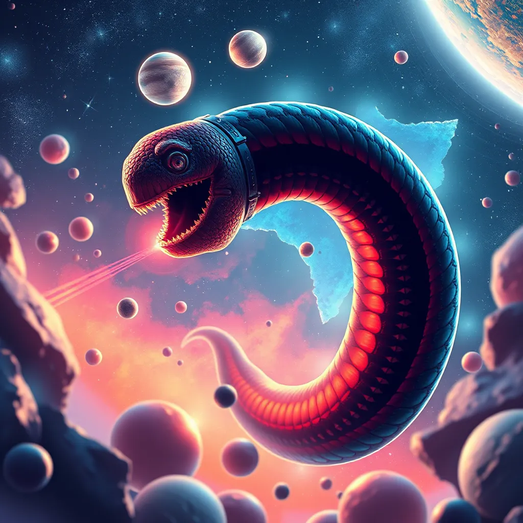 Search for the Space Game with the Giant Worm Encounter : LevelUpTalk