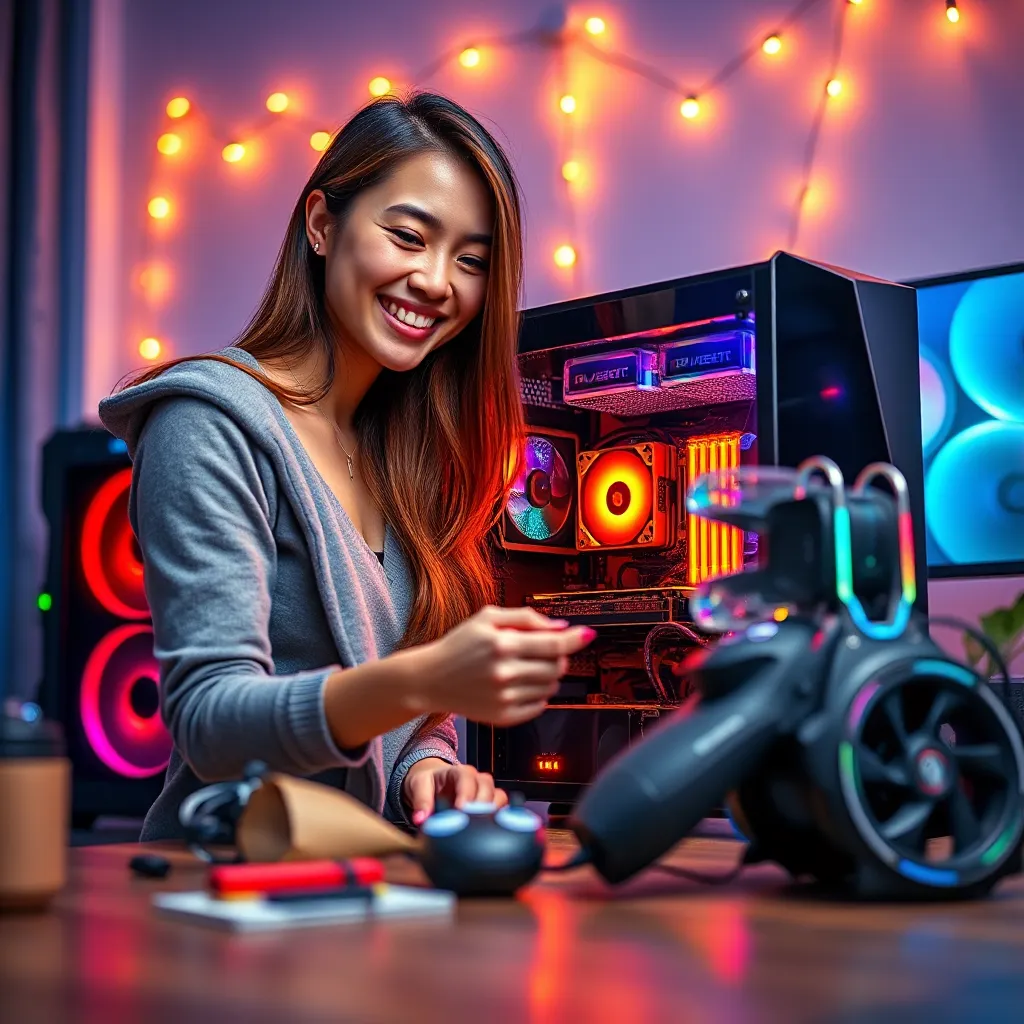 Girlfriend Builds Surprise Gaming PC for Anniversary : LevelUpTalk