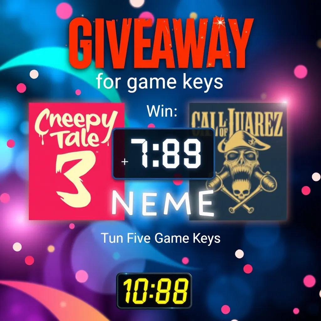 Win Five Game Keys with This Short Giveaway : LevelUpTalk