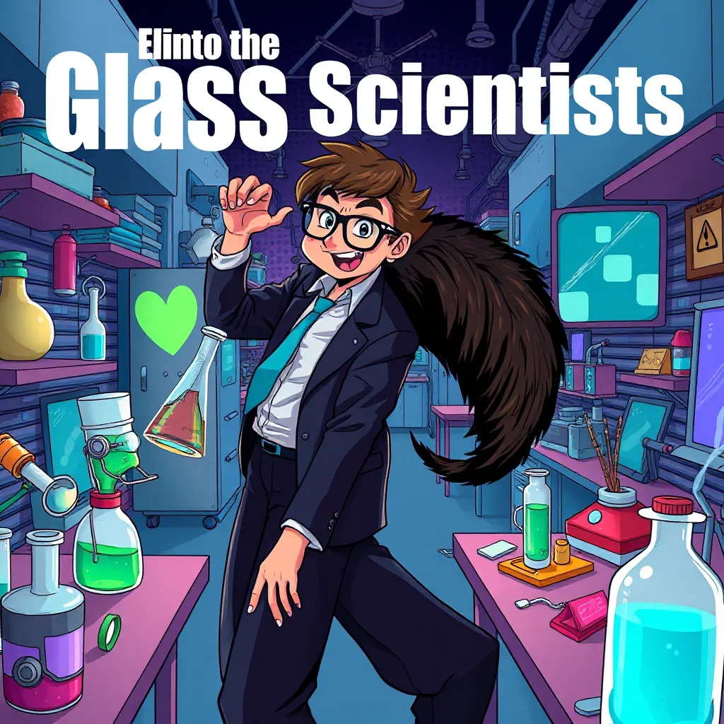 Dive Into The Glass Scientists: A Wild Webcomic Adventure : LevelUpTalk