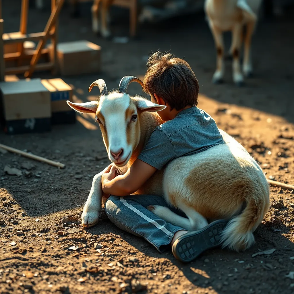 Unexpected Bond: Reflecting on My Goat's Support 💖 : LevelUpTalk