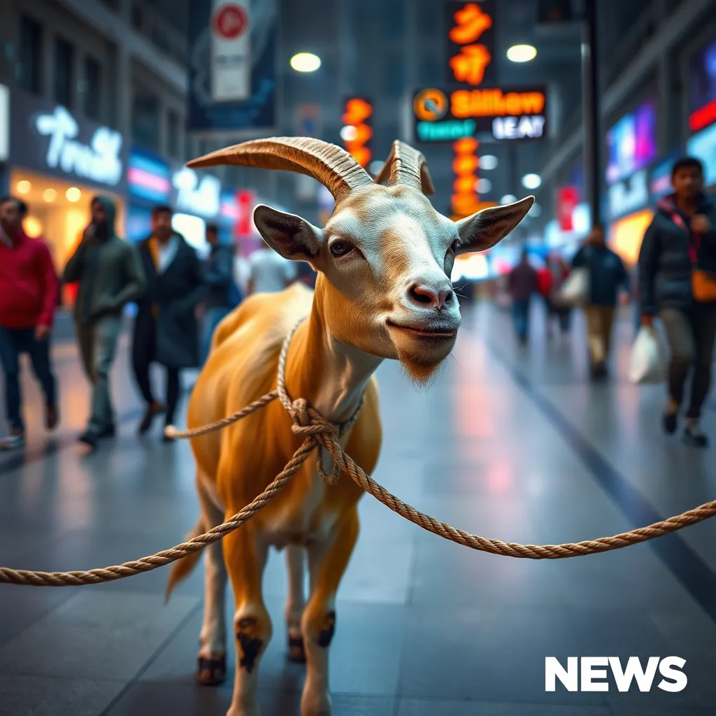Shocking Incident: Goat Roped in Controversial Scene : LevelUpTalk