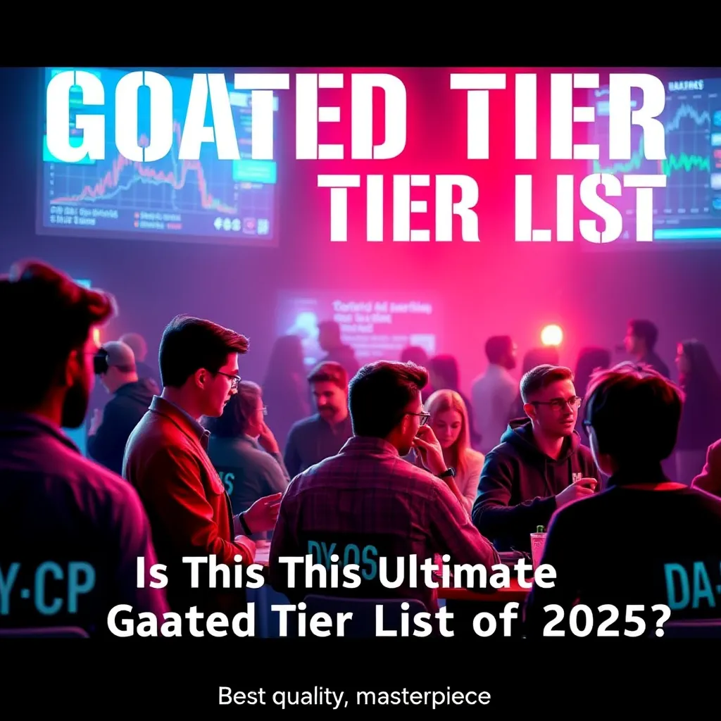 Is This the Ultimate Goated Tier List of 2025? : LevelUpTalk