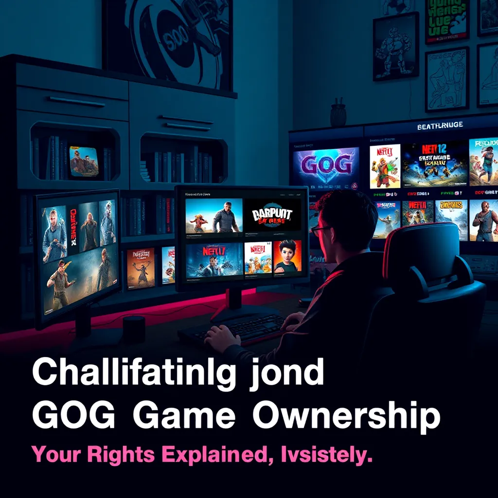 Clarifying GOG Game Ownership: Your Rights Explained : LevelUpTalk