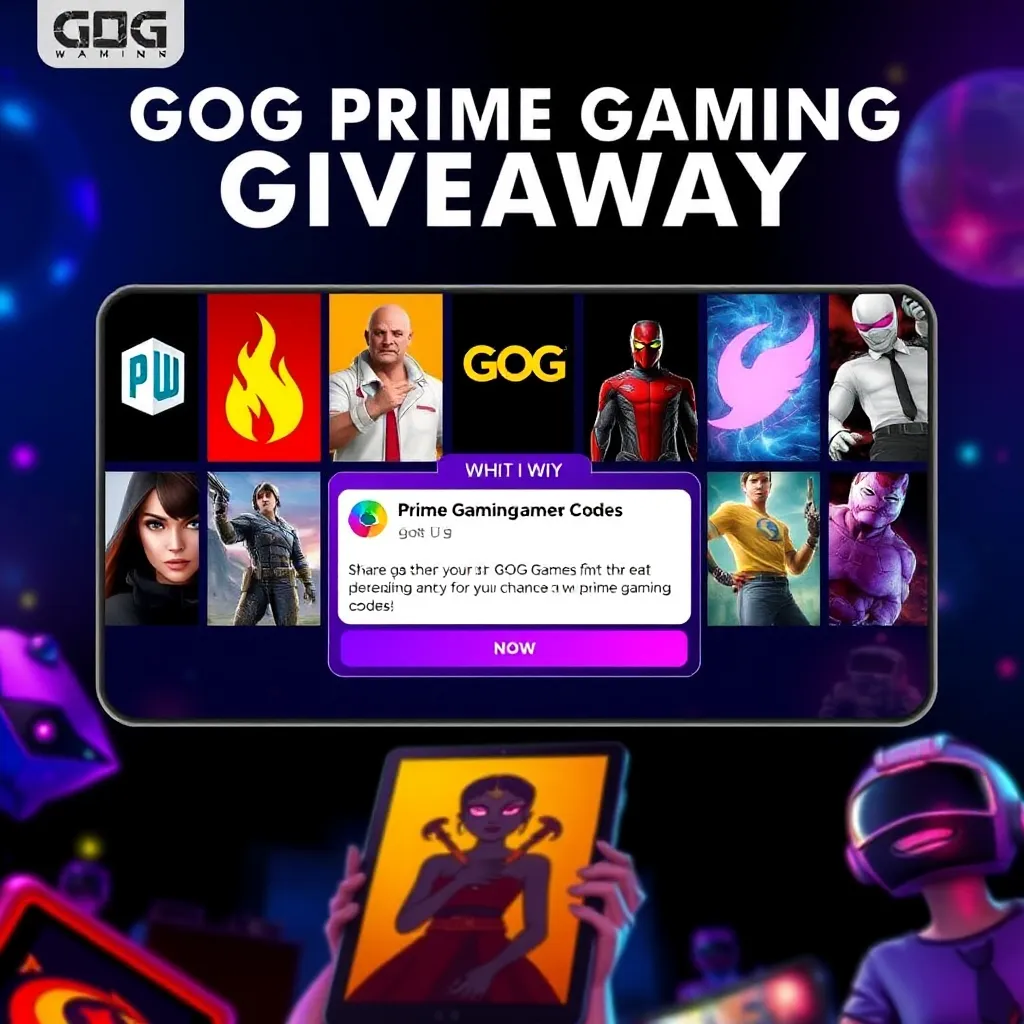 Get Your Free GOG Prime Gaming Codes Now! : LevelUpTalk