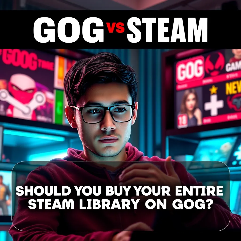 Should You Buy Your Entire Steam Library on GOG? : LevelUpTalk