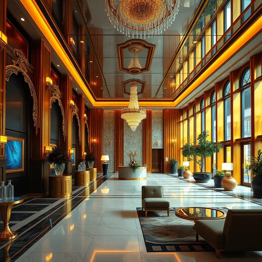 Experiencing Pride in a Stunning Gold-Plated Lobby : LevelUpTalk