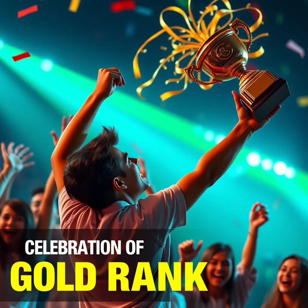 Achieving Gold Rank: A Personal Victory Celebration : LevelUpTalk