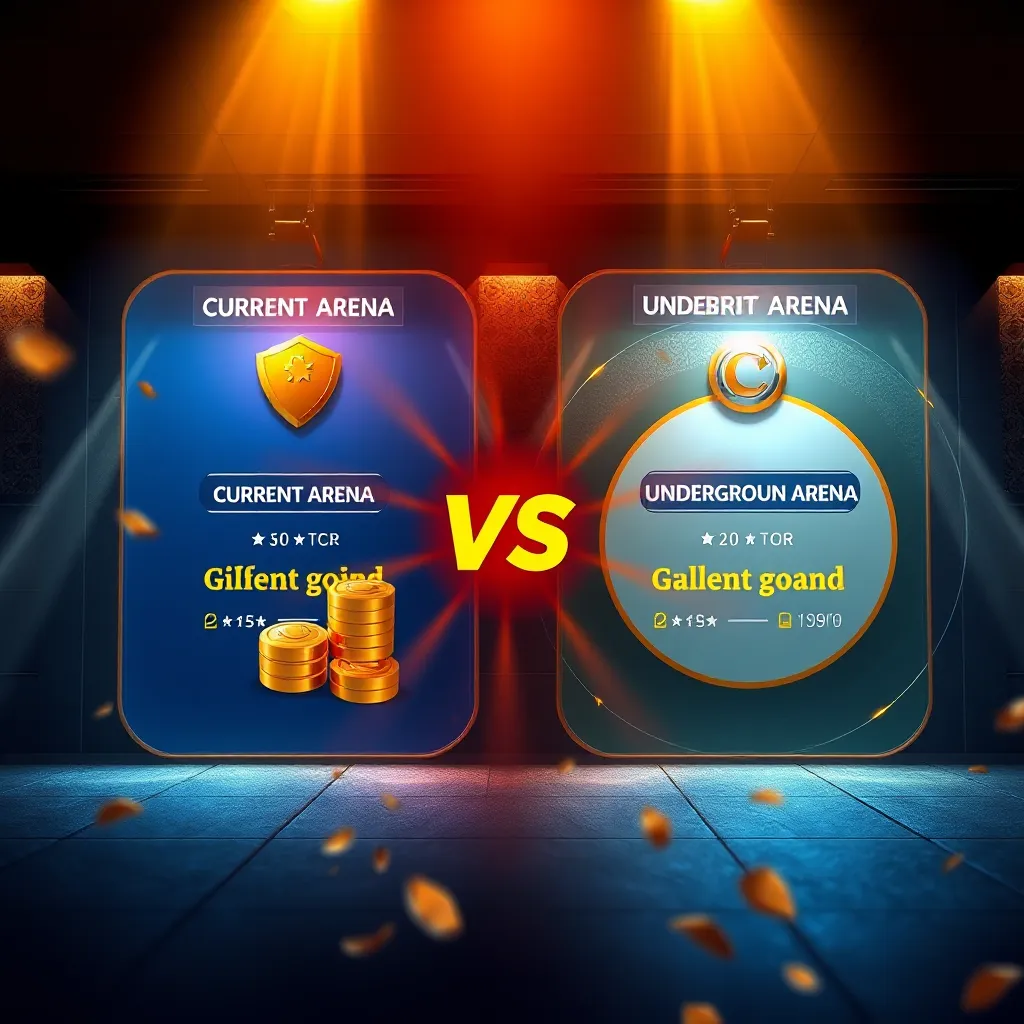 Gold Rewards Compared: Current Arena vs Underground Arena : LevelUpTalk
