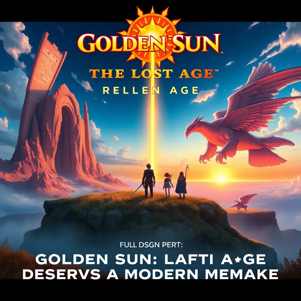 Golden Sun: The Lost Age Deserves a Modern Remake : LevelUpTalk