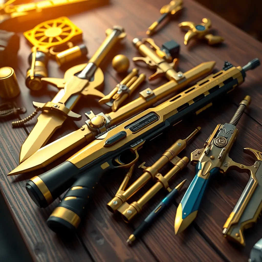 How to Get Golden Weapons and Upgrades in Your Game : LevelUpTalk