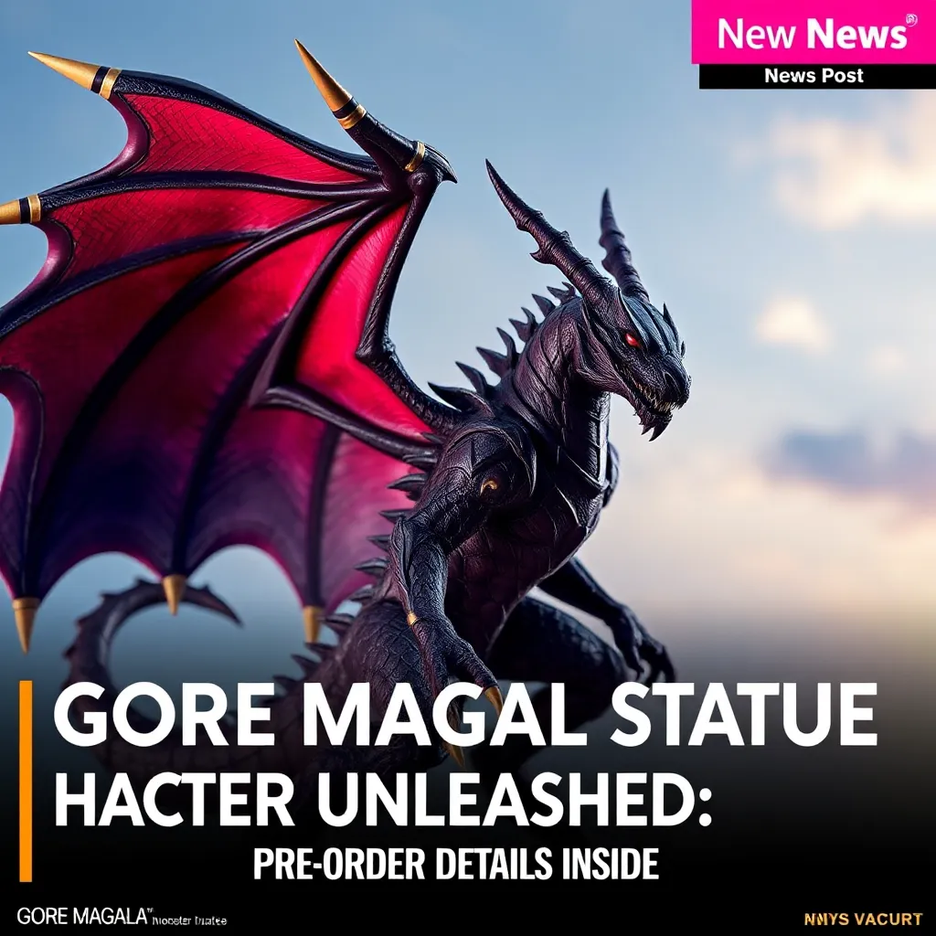 Gore Magala Statue Unleashed: Pre-order Details Inside : LevelUpTalk