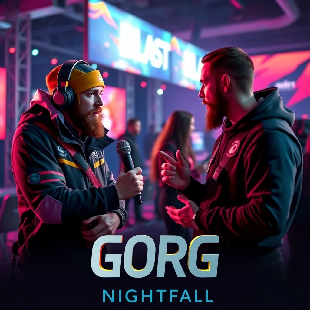 Exclusive Gorgc Interview with Nightfall at Blast Slam : LevelUpTalk