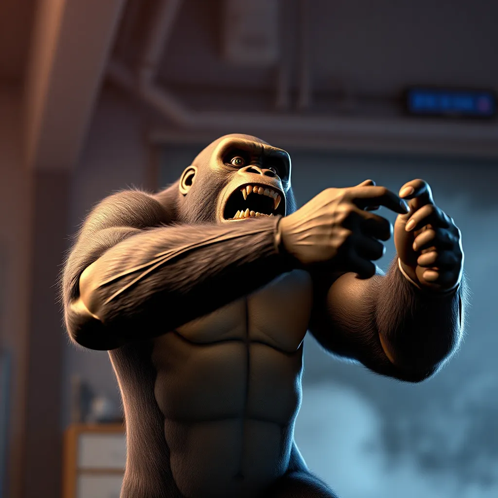 Experience the Thrill of Using Gorilla Arms Animation : LevelUpTalk
