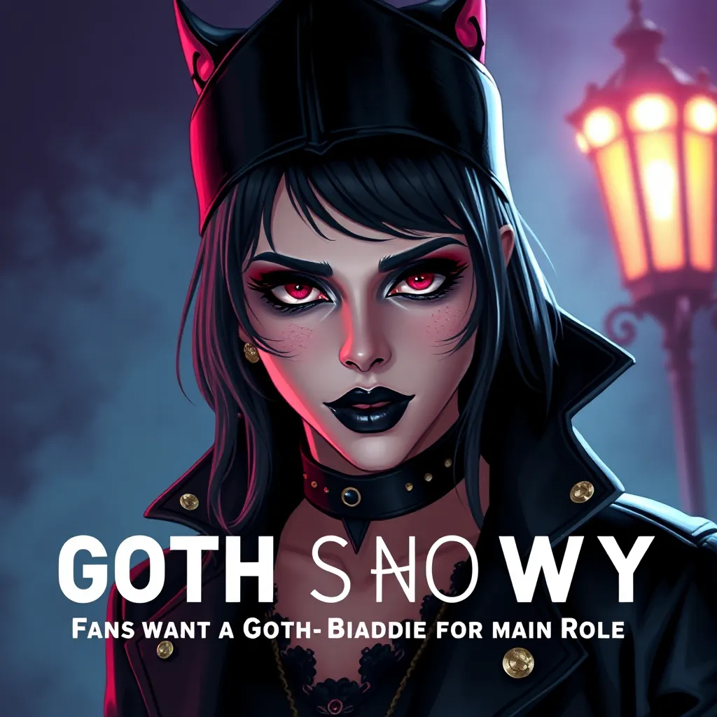 Casting Controversy: Fans Want a Goth Baddie for Main Role : LevelUpTalk