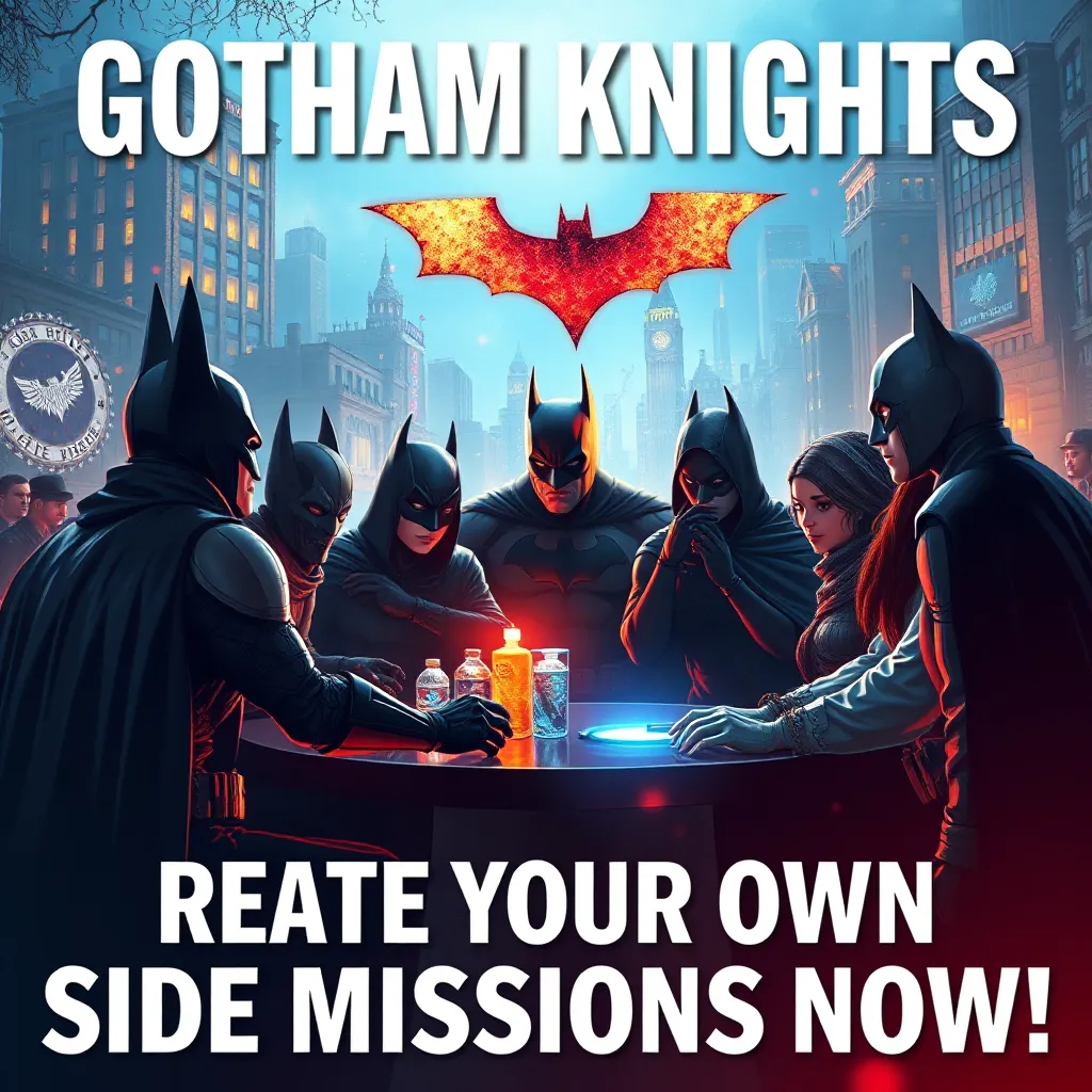 Create Your Own Gotham Knights Side Missions Now! : LevelUpTalk
