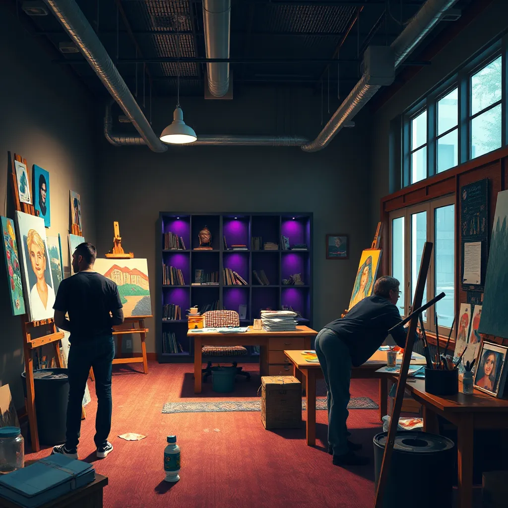 Exploring Gotham University's Art Room - Part 1 : LevelUpTalk