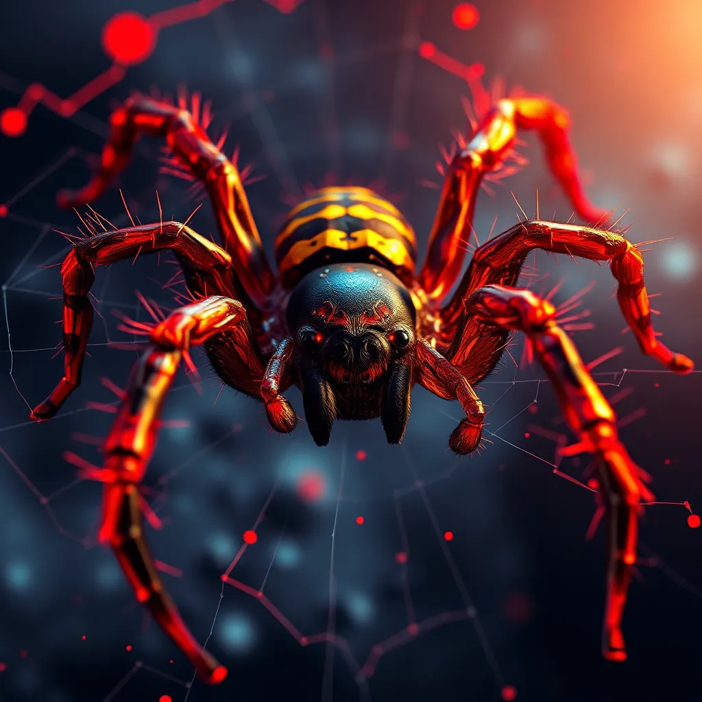 College Project Merges Graphic Tablet Art with Spider Design : LevelUpTalk