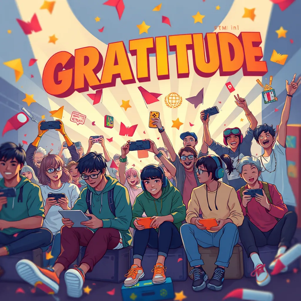 Creative Ways to Show Gratitude for Free Games : LevelUpTalk