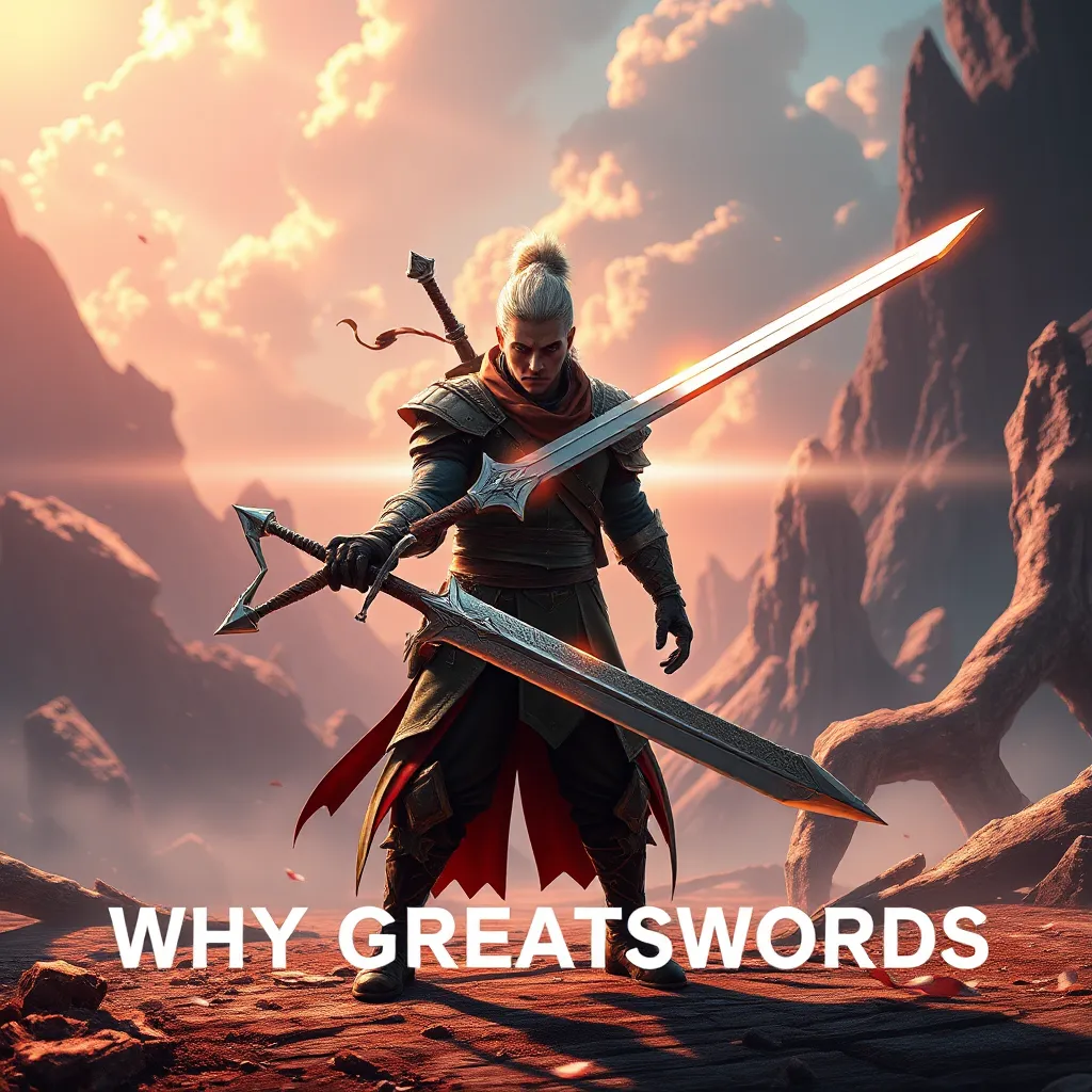 Why Greatswords Are the Ultimate Cool Factor in Gaming : LevelUpTalk