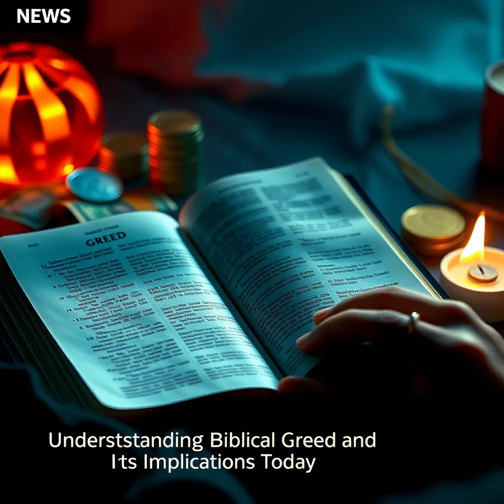 Understanding Biblical Greed and Its Implications Today : LevelUpTalk