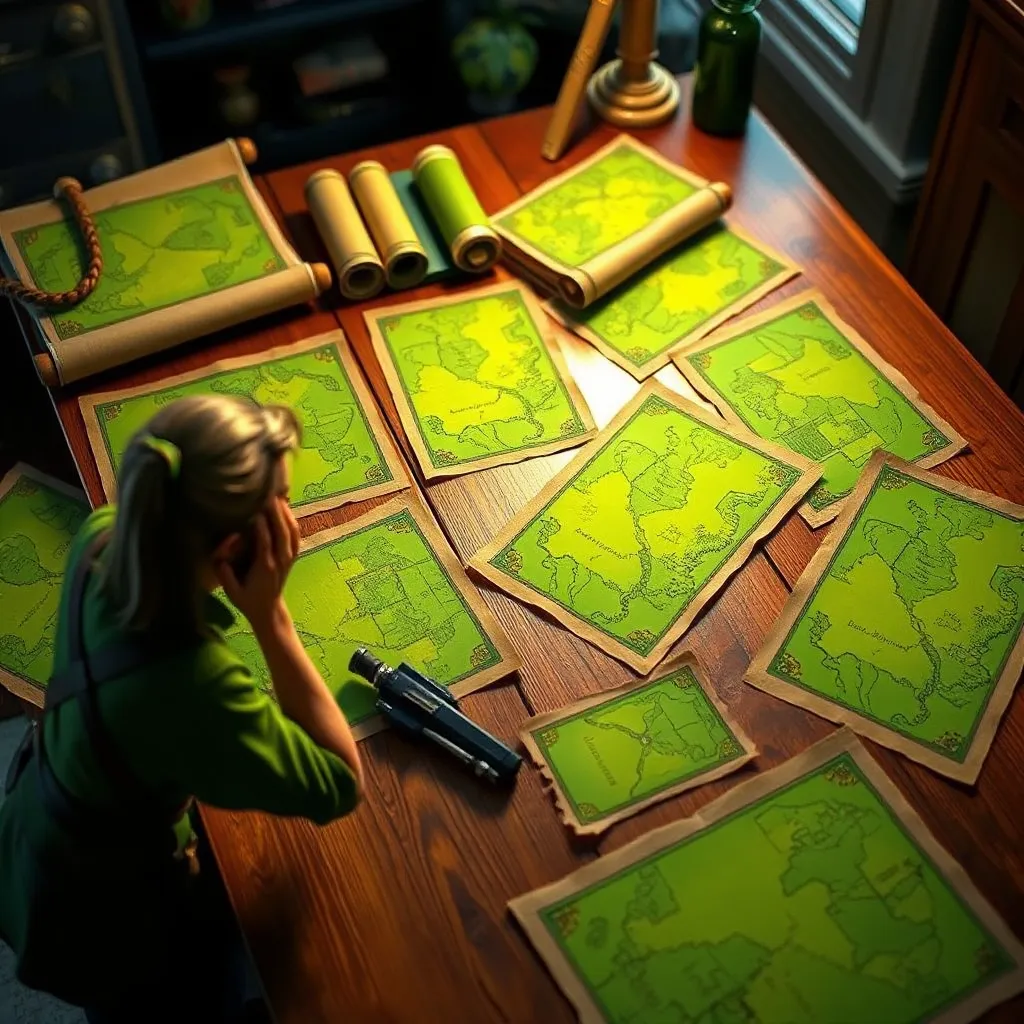 Struggling to Find Green Treasure Maps in the Game : LevelUpTalk