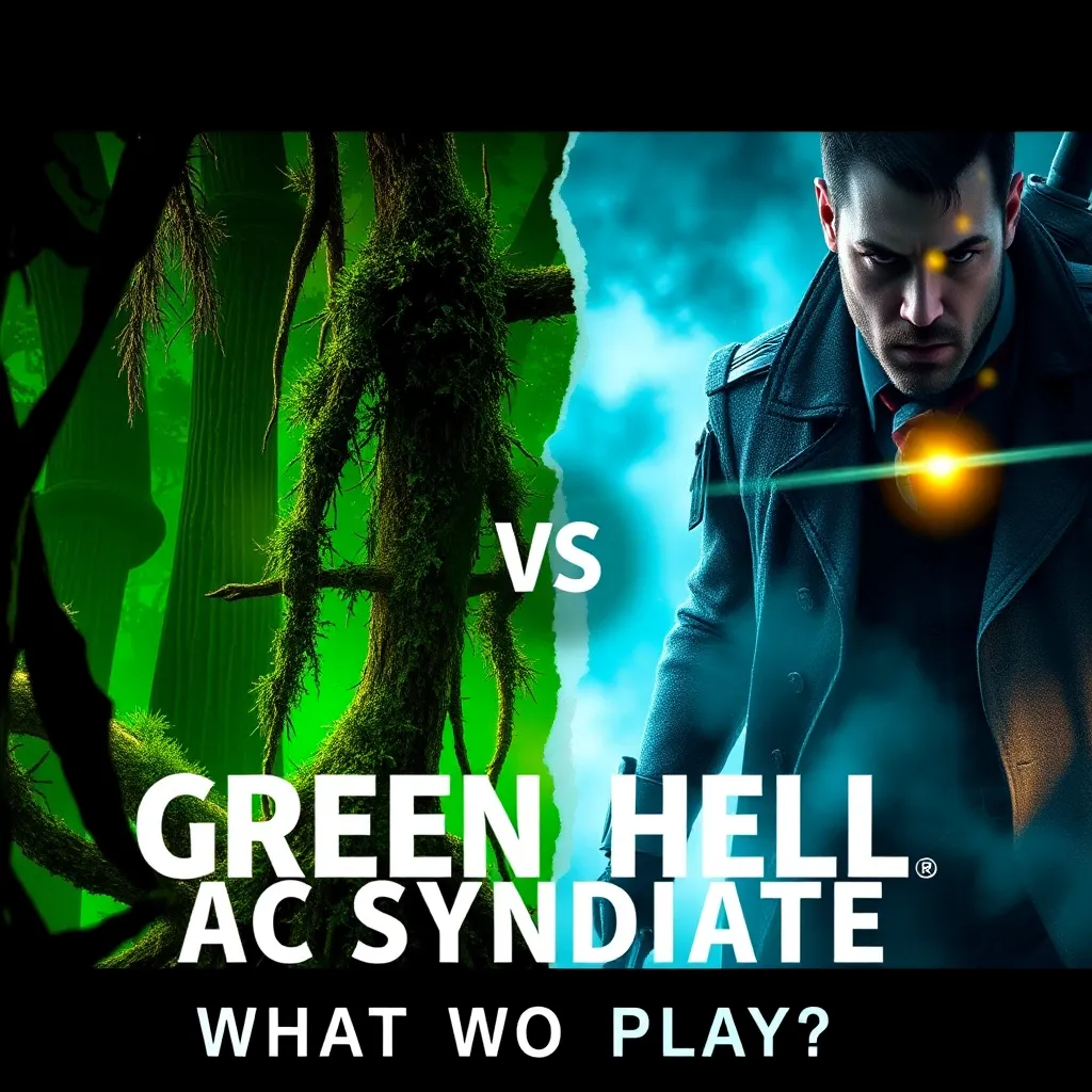 Choosing Between Green Hell and AC Syndicate: What to Play? : LevelUpTalk
