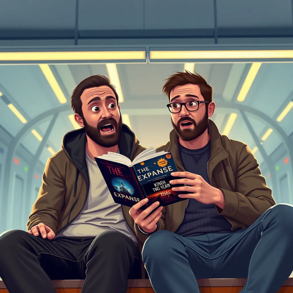 Greg and Tim Dive into The Expanse Books: Surprising Reads : LevelUpTalk