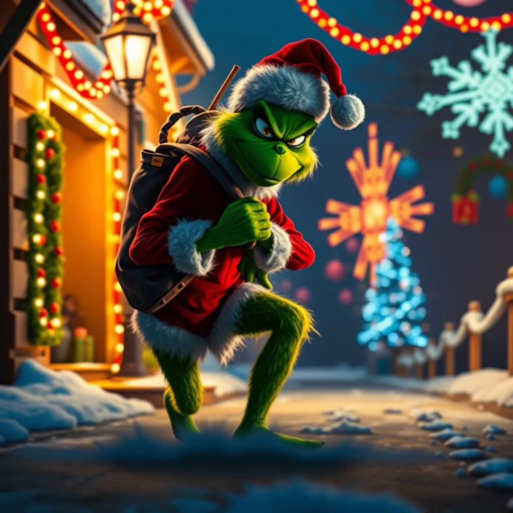 The Grinch's Cunning Plan to Sneak into Whoville : LevelUpTalk