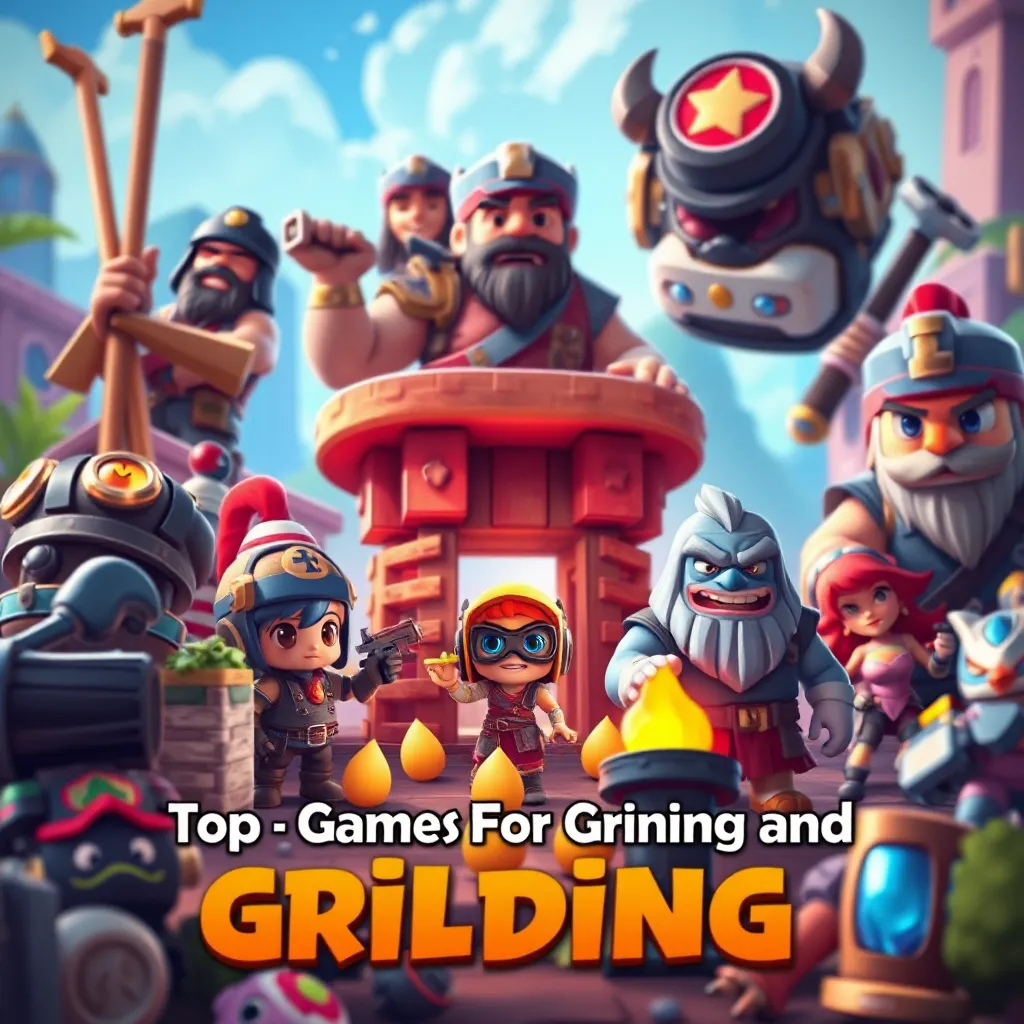 Top Games For Grinding and Creative Building Fun : LevelUpTalk