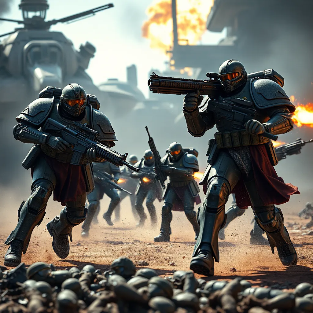 Grineer Lancers vs. Space Marines: A Combat Analysis : LevelUpTalk