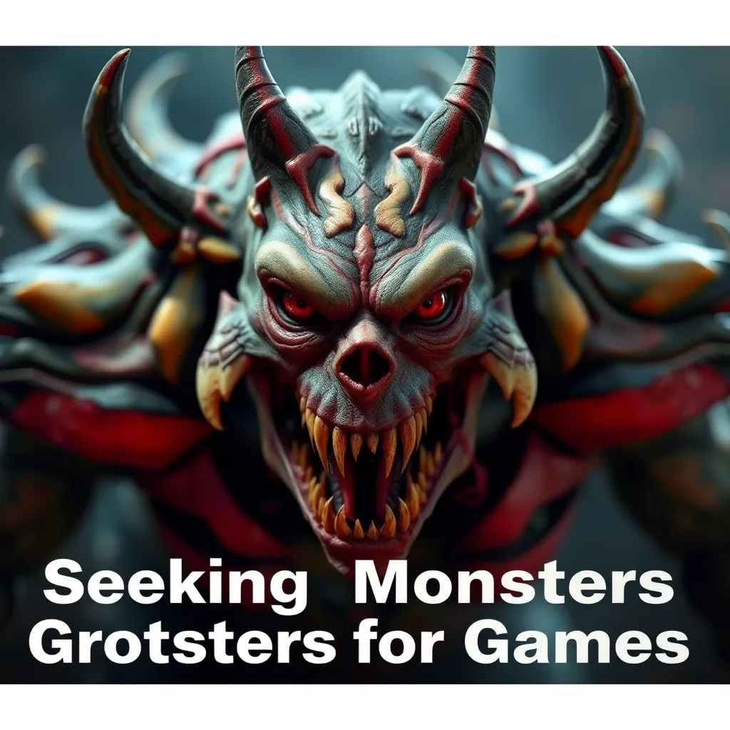 Seeking Inspiration: Grotesque Monsters for Games : LevelUpTalk