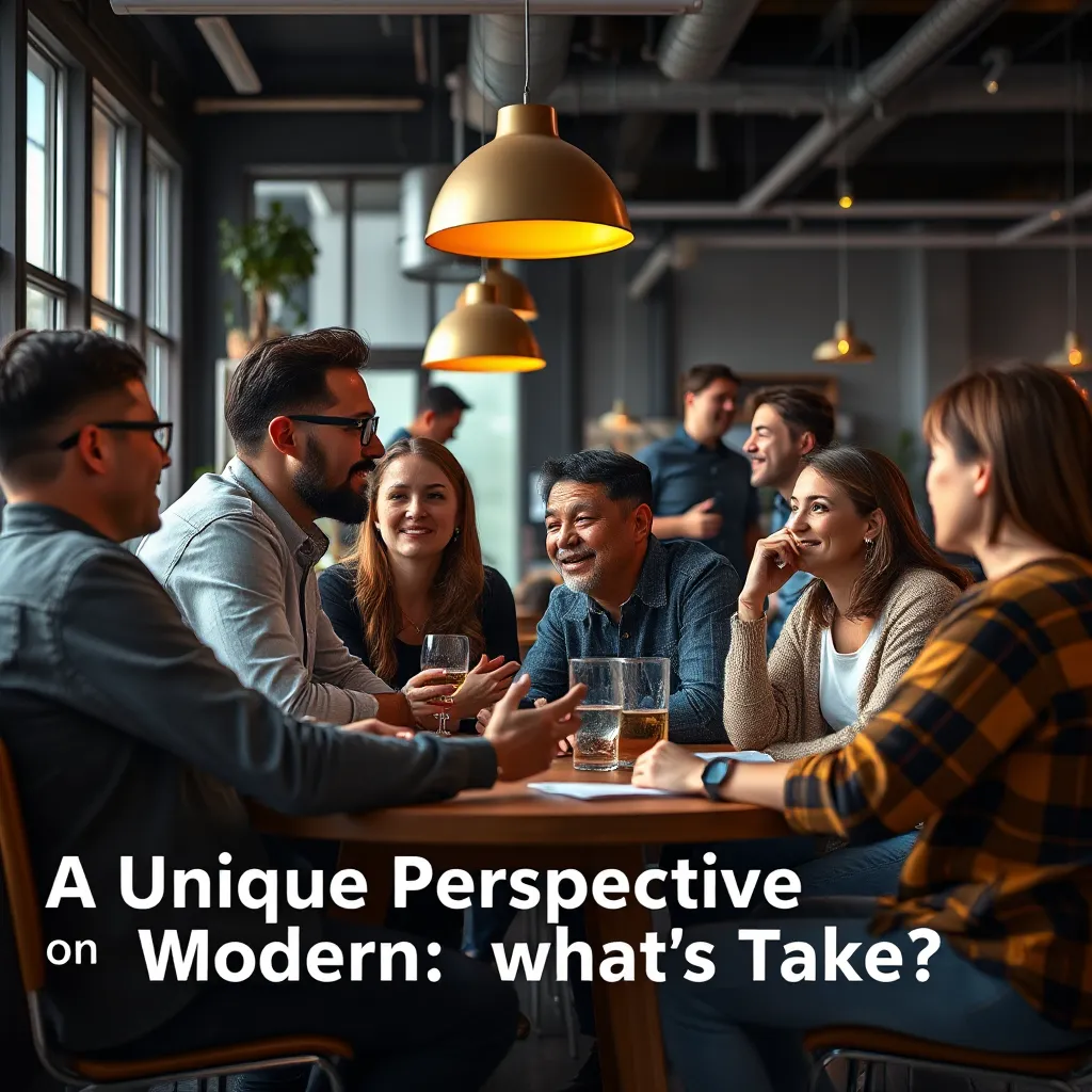 A Unique Perspective on Modern Issues: What’s Your Take? : LevelUpTalk