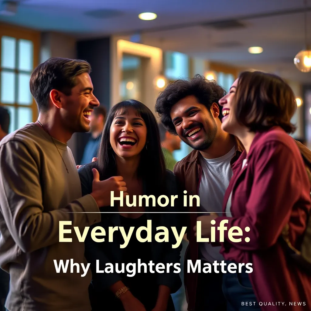 Humor in Everyday Life: Why Laughter Matters : LevelUpTalk