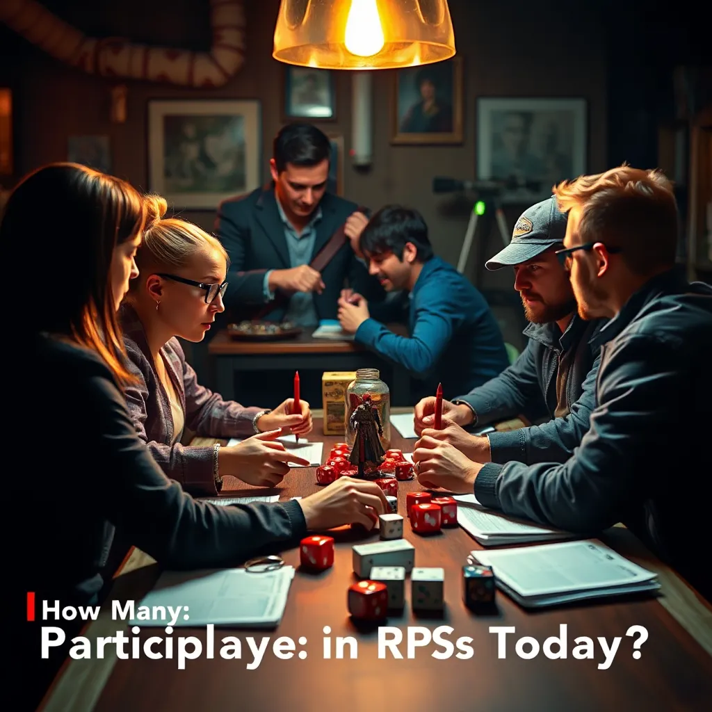How Many People Participate in RPGs Today? : LevelUpTalk