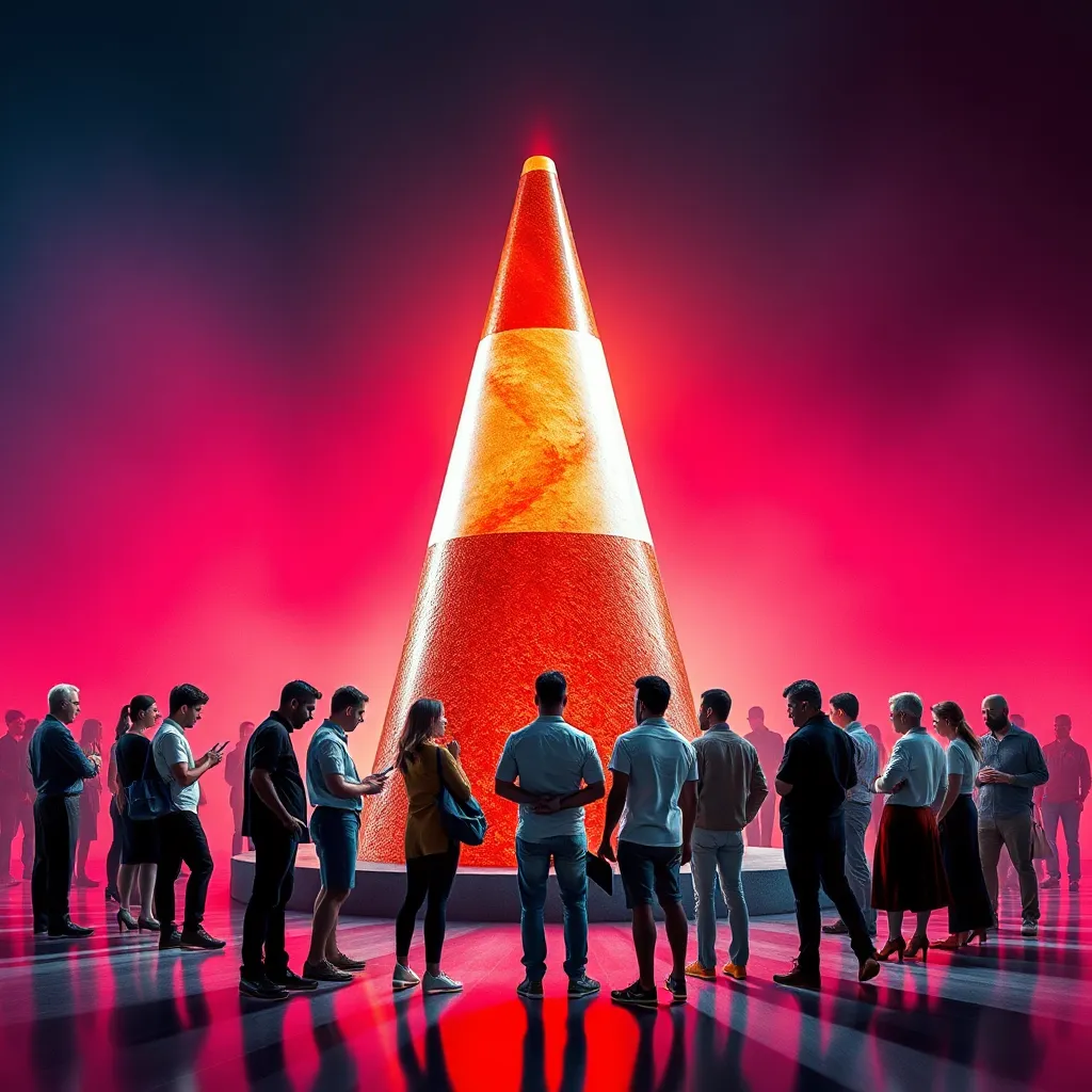Exciting Group Cone Photo Sparks Online Conversations : LevelUpTalk