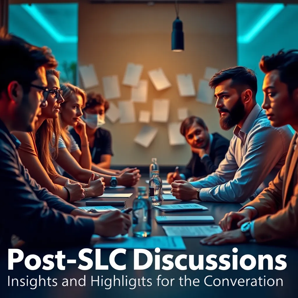 Post-SLC Discussions: Insights and Highlights from the Conversation ...