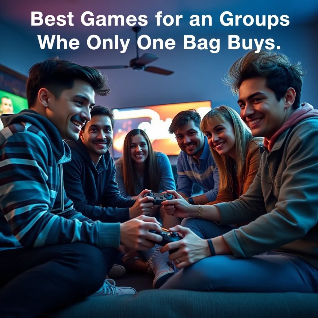 Best Games for Groups When Only One Person Buys : LevelUpTalk
