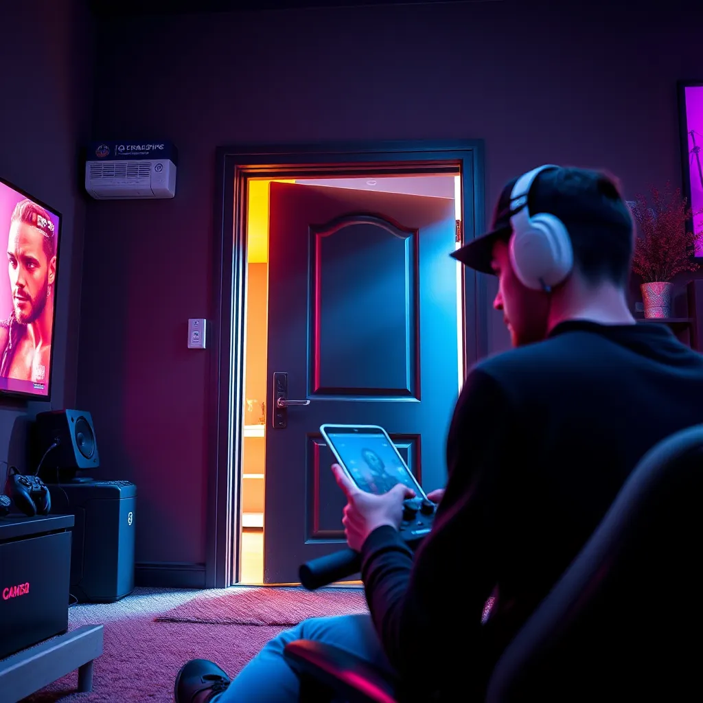 Encounter With a Growling Door Stuns Gamers : LevelUpTalk