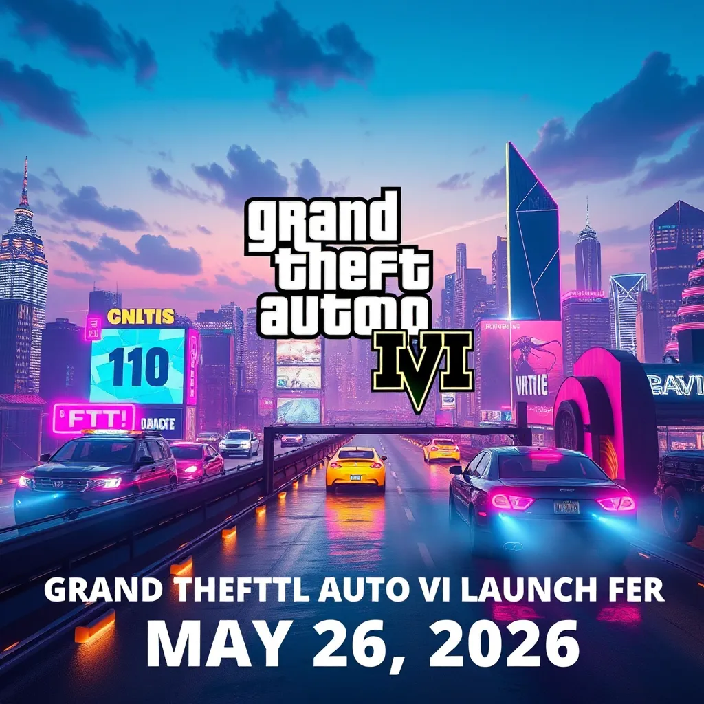 Grand Theft Auto VI Launch Set for May 26, 2026 : LevelUpTalk