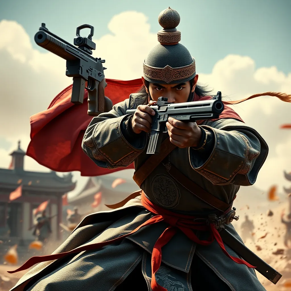 Liu Bei's Bold Move: Guan Yu Kills Cao Cao with Guns : LevelUpTalk