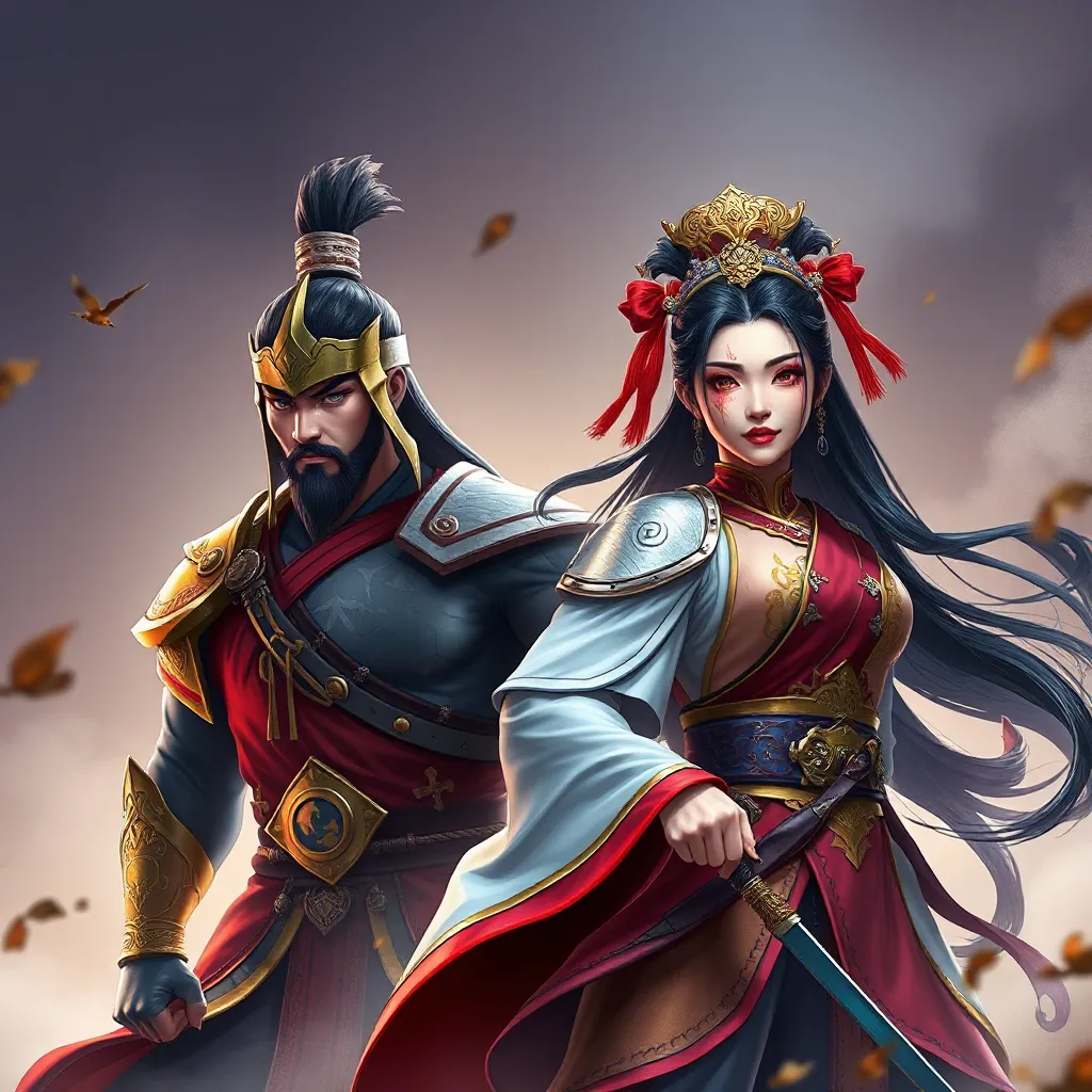 Concept Art Unveiled: WWTBG’s Guan Yu & Lady Hu : LevelUpTalk