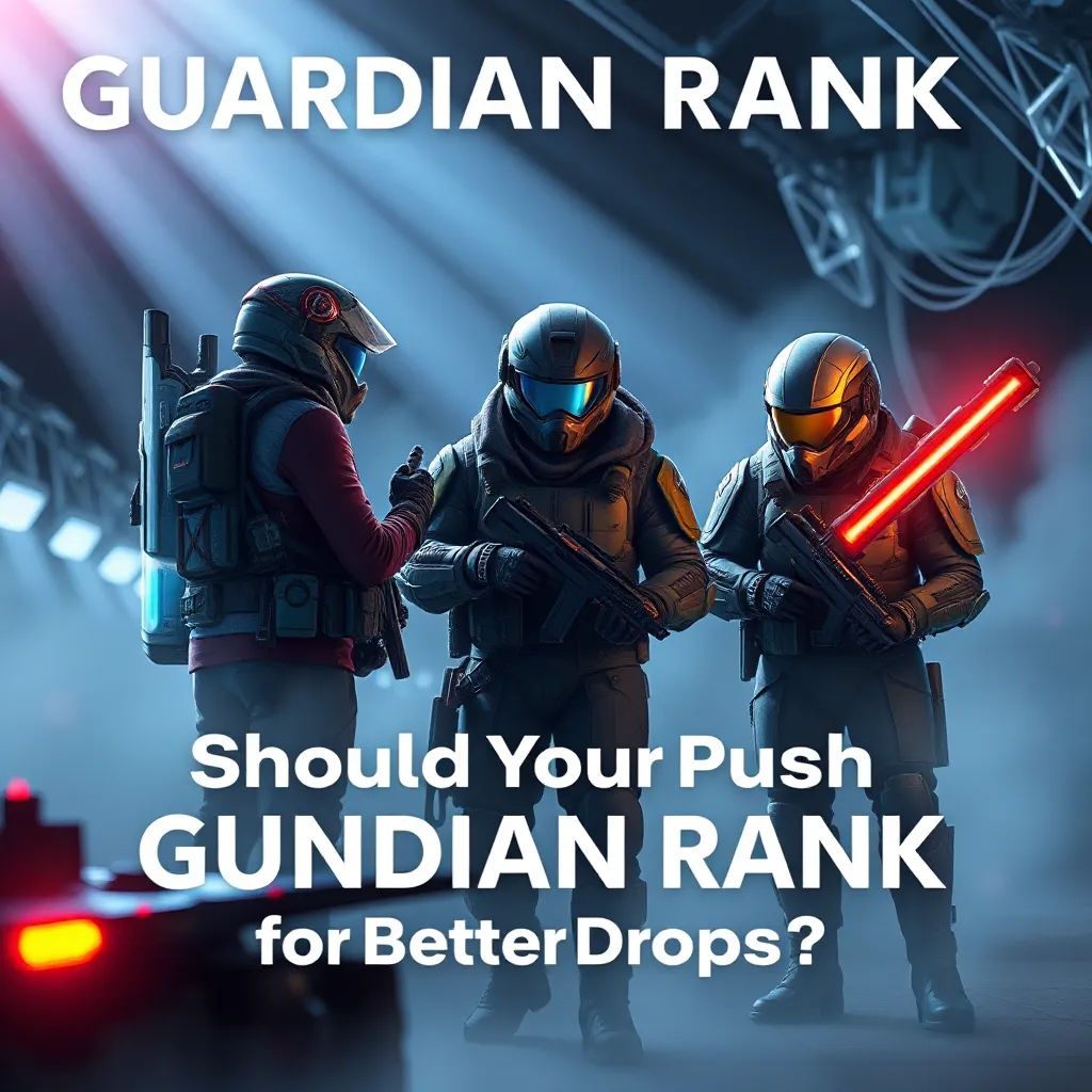 Should You Push Guardian Rank for Better Drops in the Game? : LevelUpTalk